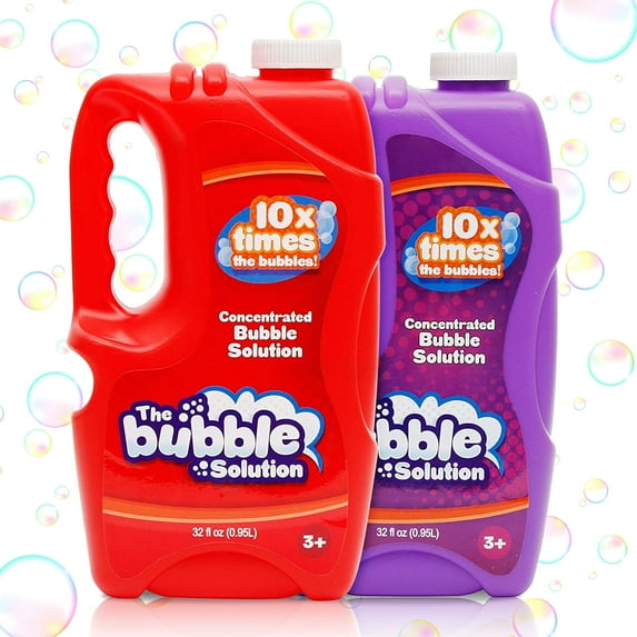 SYNCFUN Bubble Solution Refill 64 oz for Bubble Guns, Machines, Wands ...
