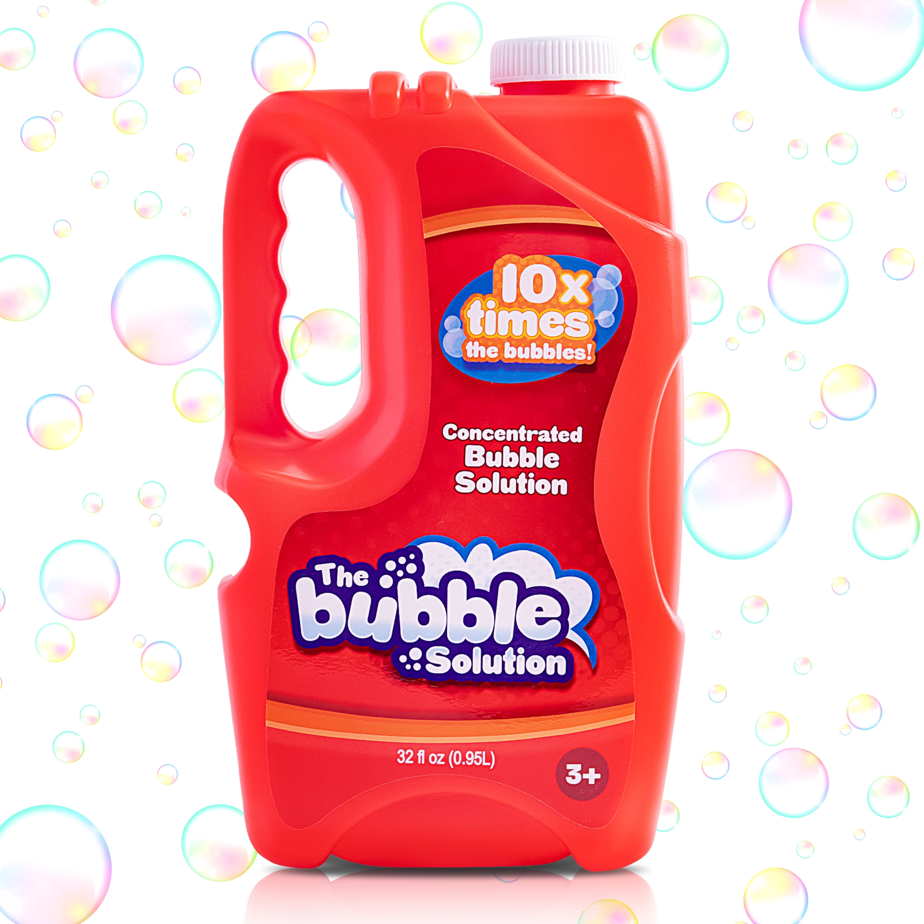 SYNCFUN 32 oz Bubble Solution Refill for Bubble Machines, Wands, Blowers up to 2.5 Gallon ...