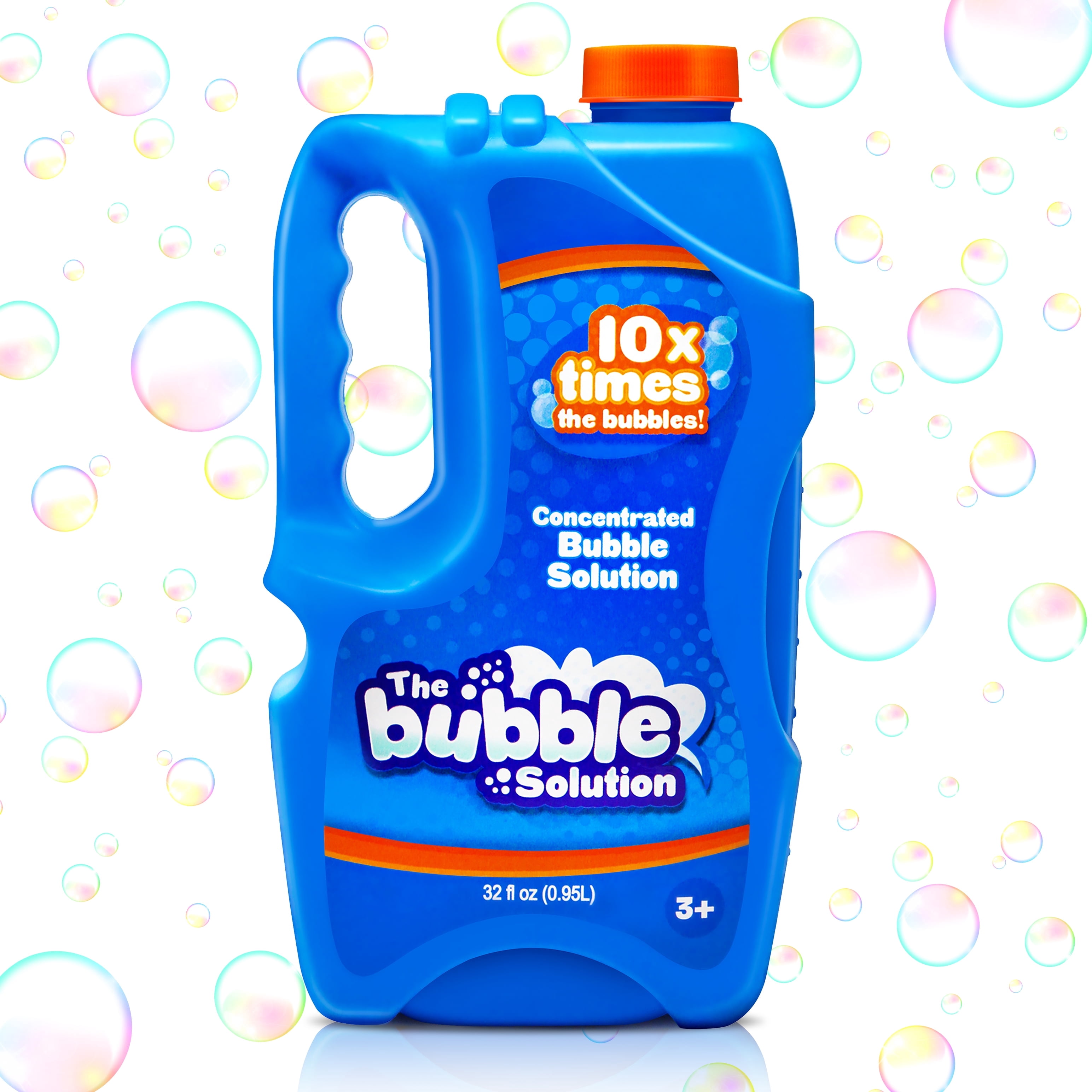 SYNCFUN 32 oz Bubble Solution Refill for Bubble Machines, Wands, and ...