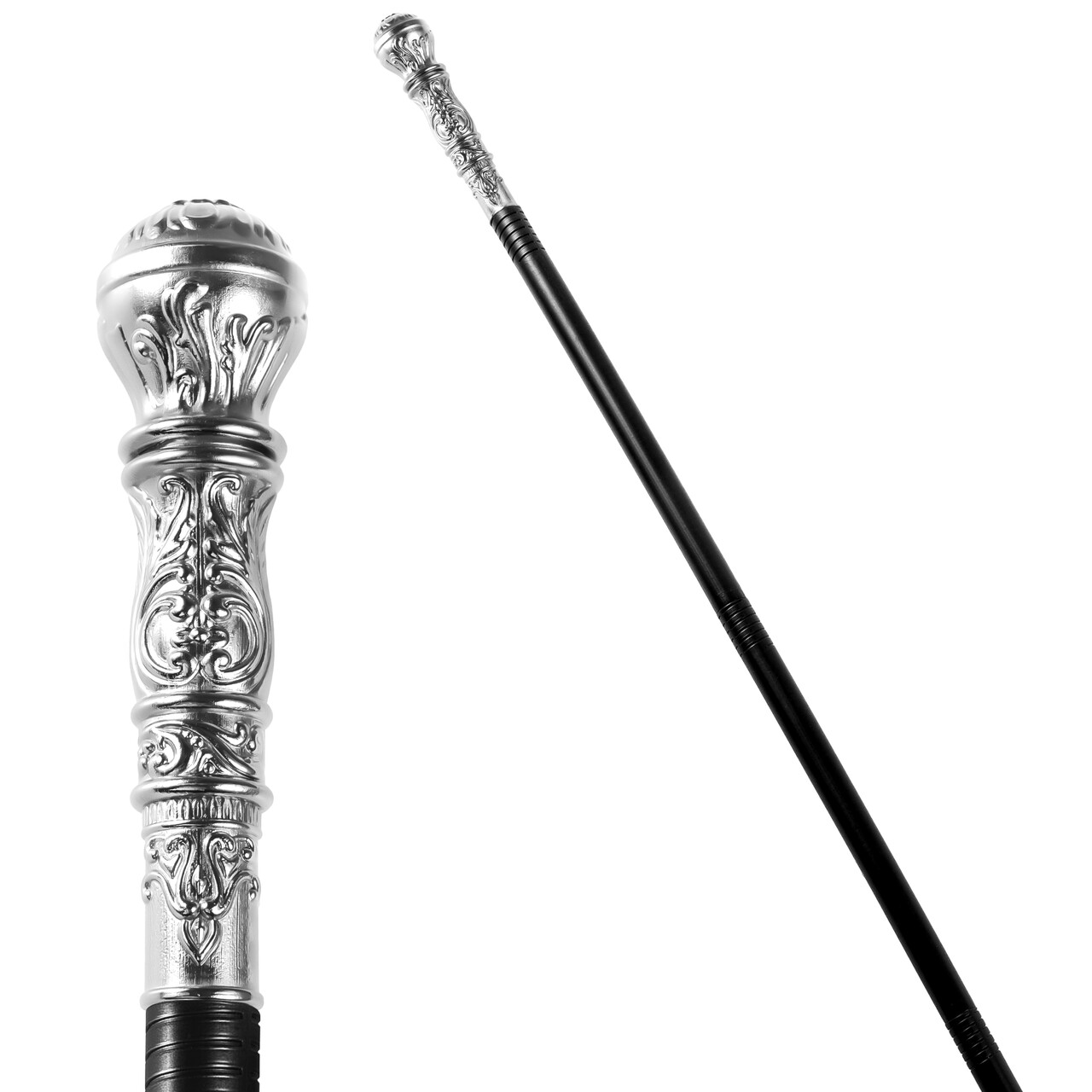 Wizard Crystal Ball Walking Stick Magic Wand Cane Staff Halloween ...