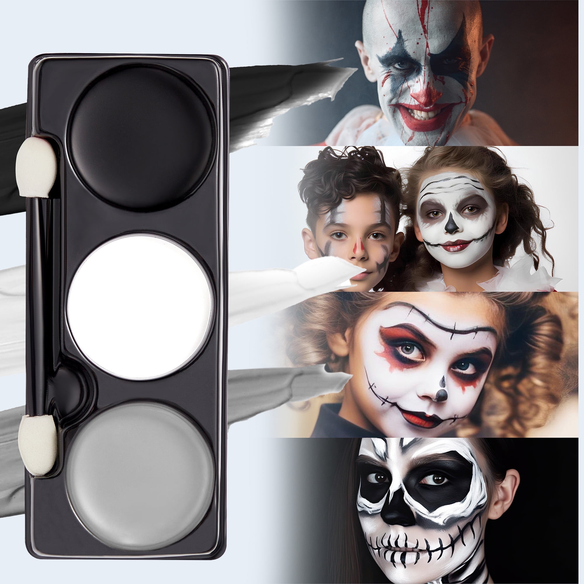 Joyfy 7 oz Halloween Makeup Palette,Halloween Face Painting Kit SFX ...