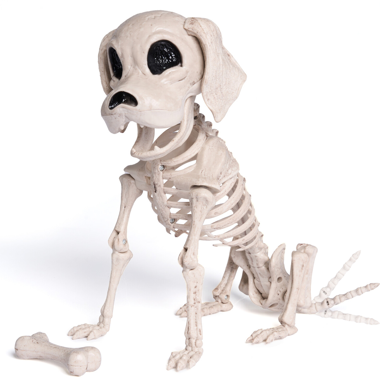 Halloween Yard Display: Giant Animated 8 Foot Skeleton Decoration ...