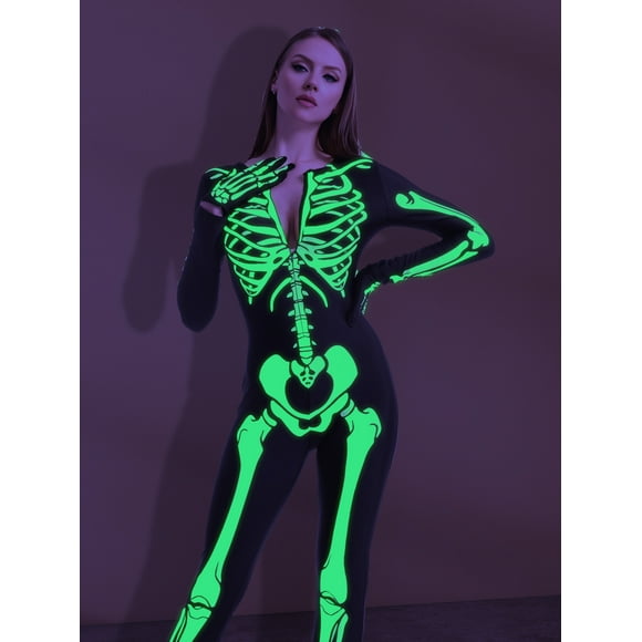 Female Skeleton Costumes in Halloween Costumes - Walmart.com