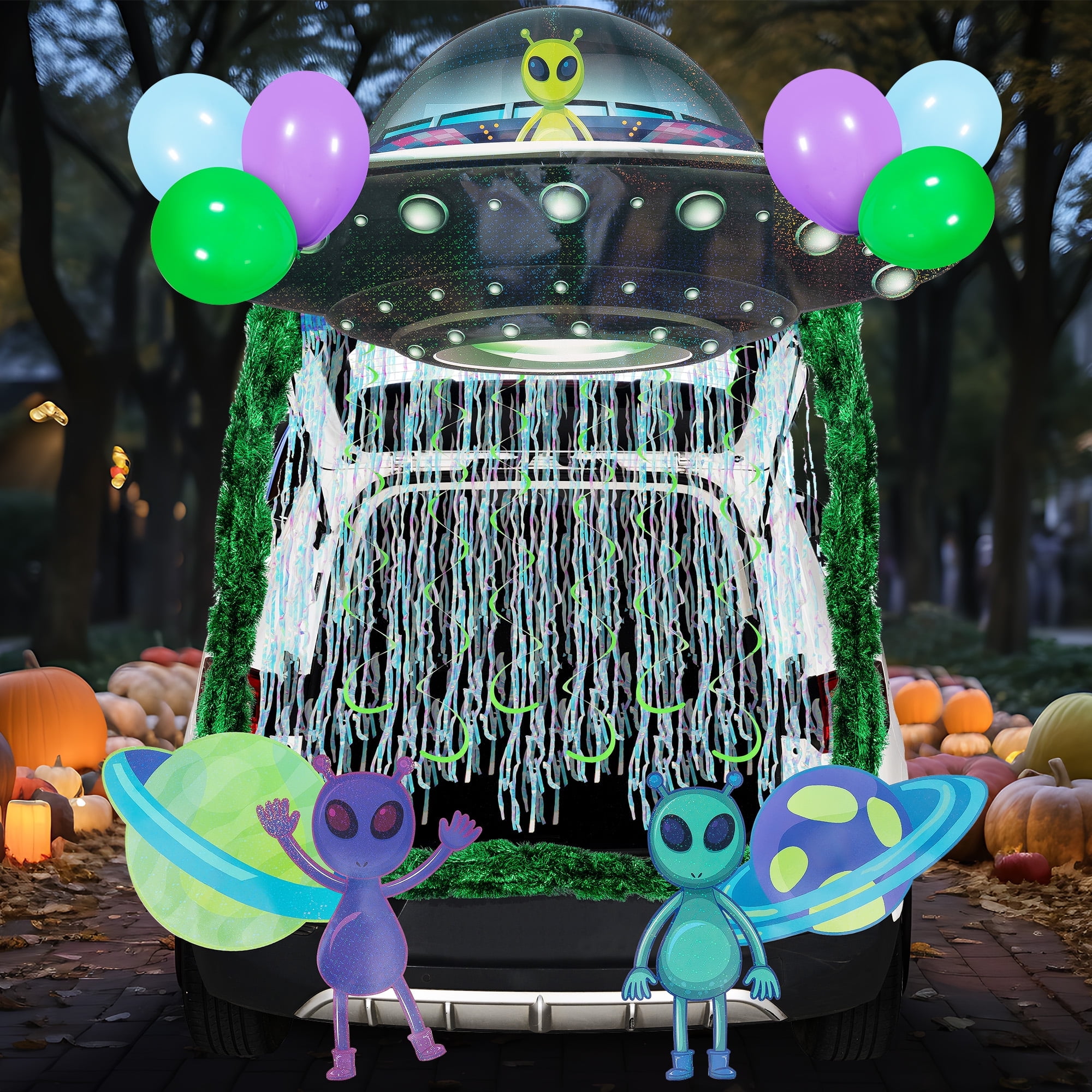 Joyfy Halloween Trunk or Treat Car Decorations Kit,Halloween Car ...