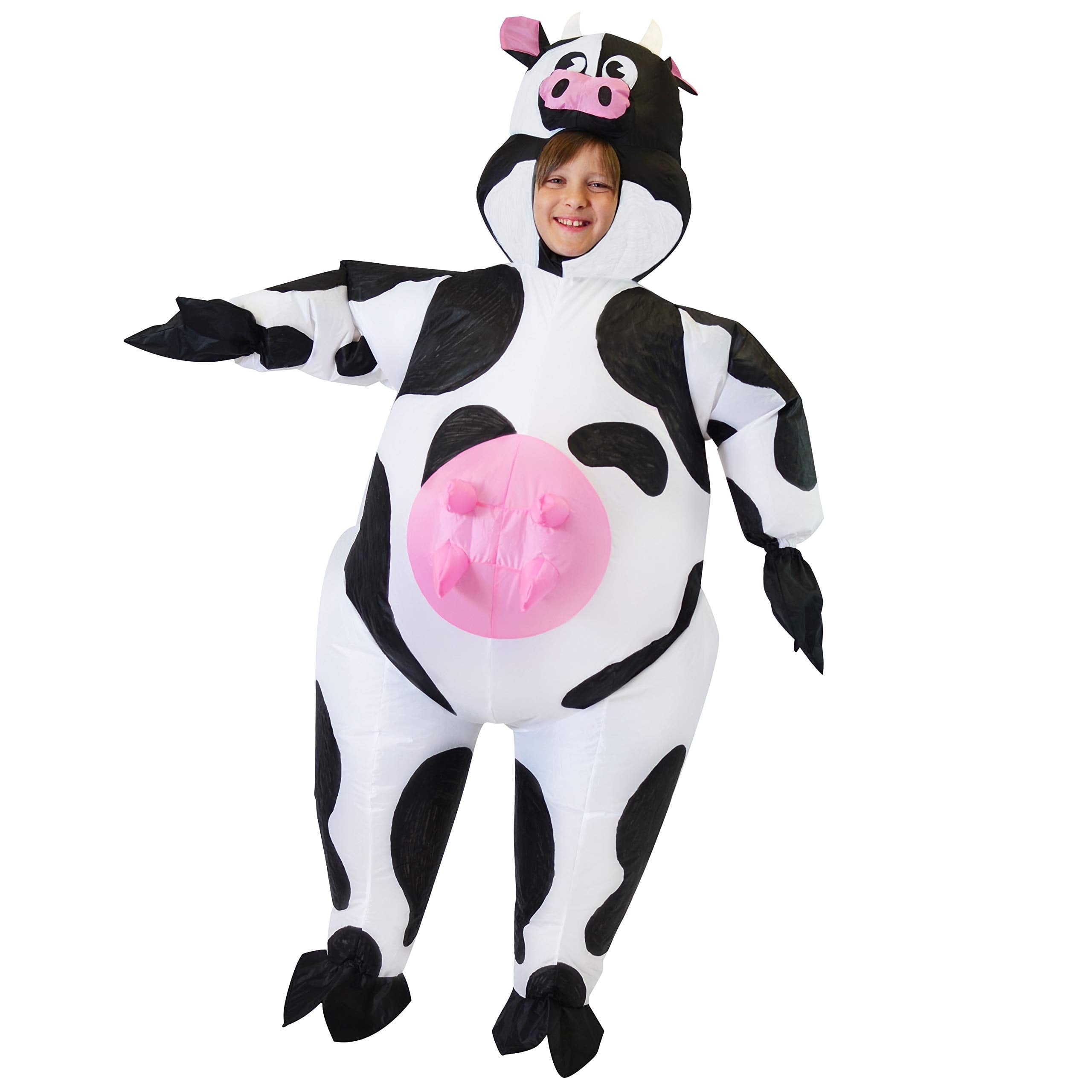 Syncfun Inflatable Costume Cow Air Blow-up Halloween Costume For Child ...
