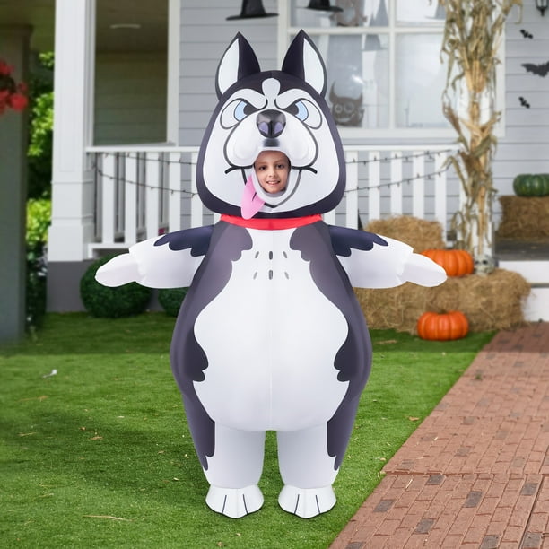 Syncfun Inflatable Costumes for Kids, Full Body Husky Blow Up Costumes ...