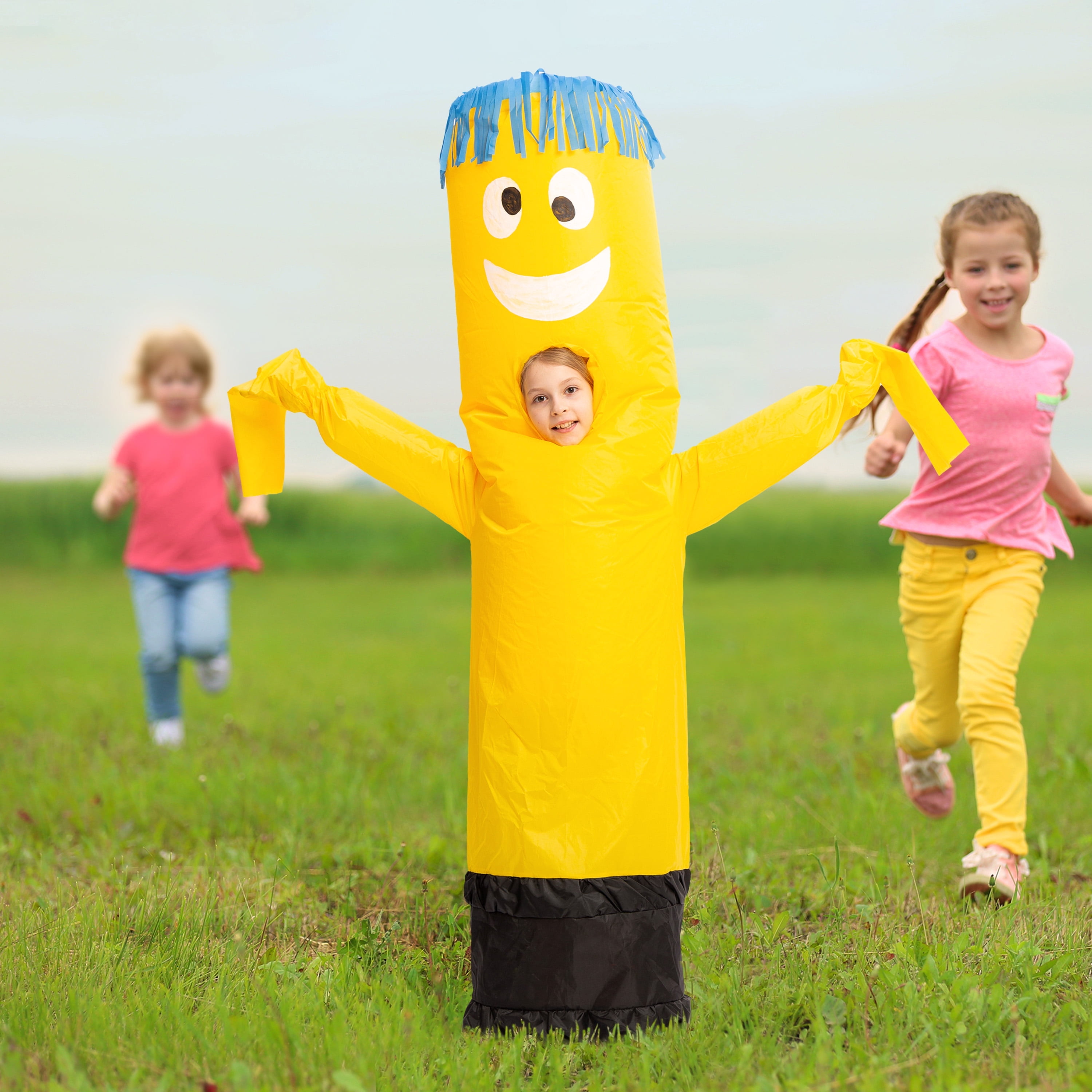 Syncfun Inflatable Halloween Costume for Child, Inflatable Tube waving ...