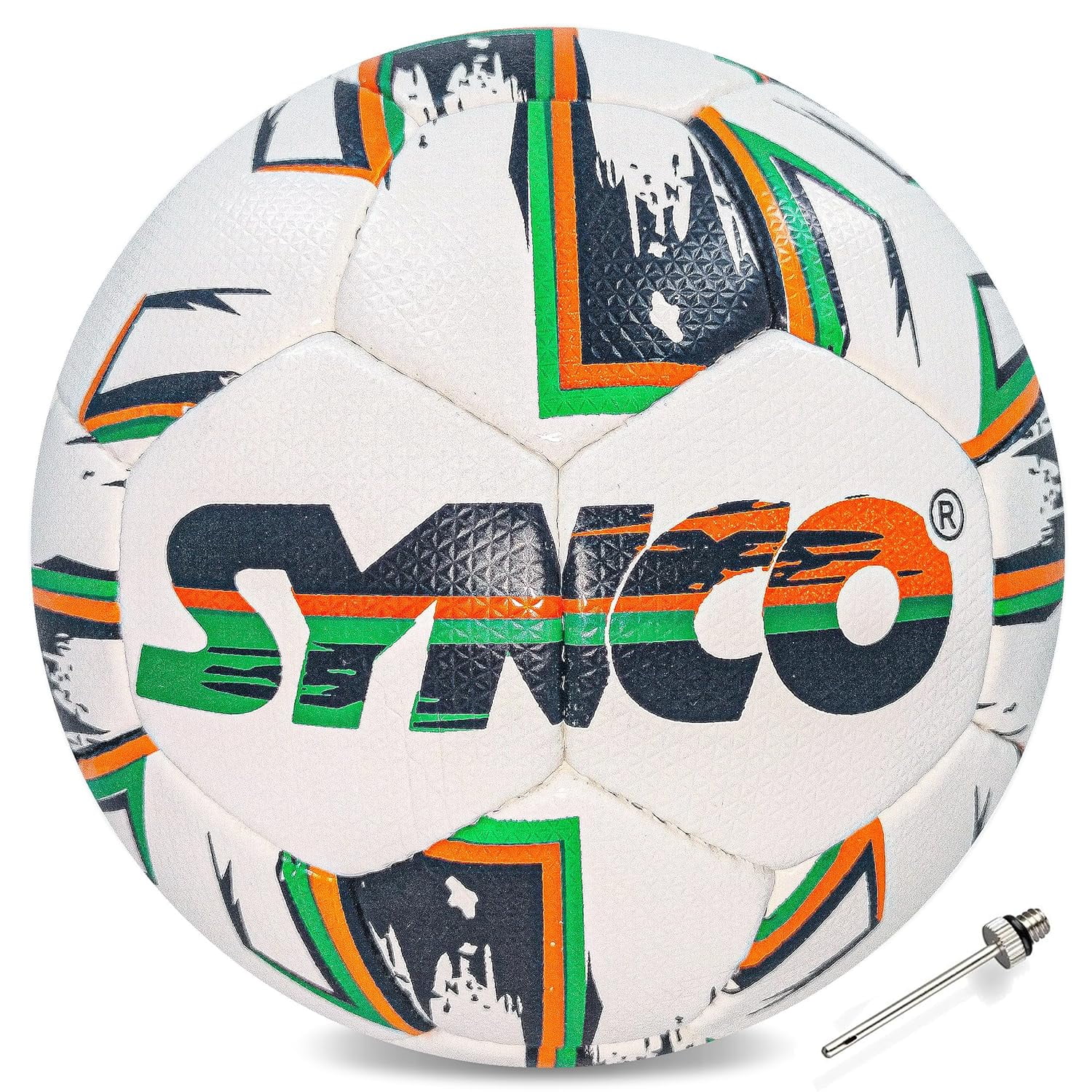 Synco Pro Football With Diamond Sporty Texture | Football For Training And Matches | Soccer Ball ...