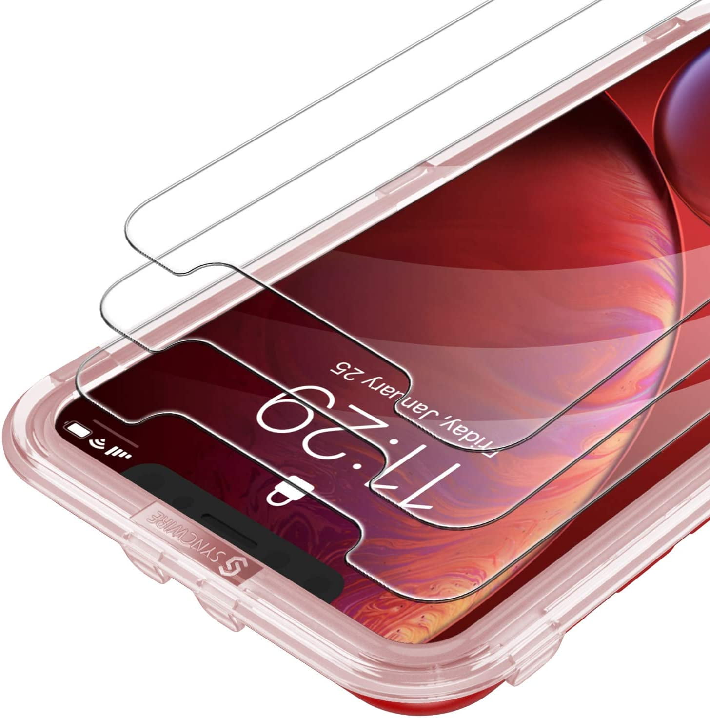 Syncwire Screen Protector for iPhone 11 / iPhone XR - (3-Pack) Anti ...