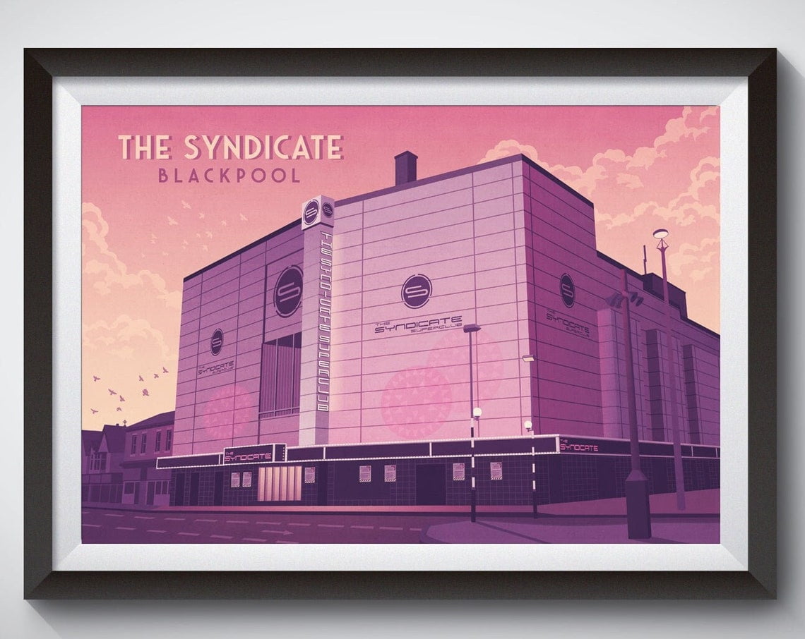The Syndicate Nightclub Blackpool Poster, Superclub, Clubbing, Empire ...