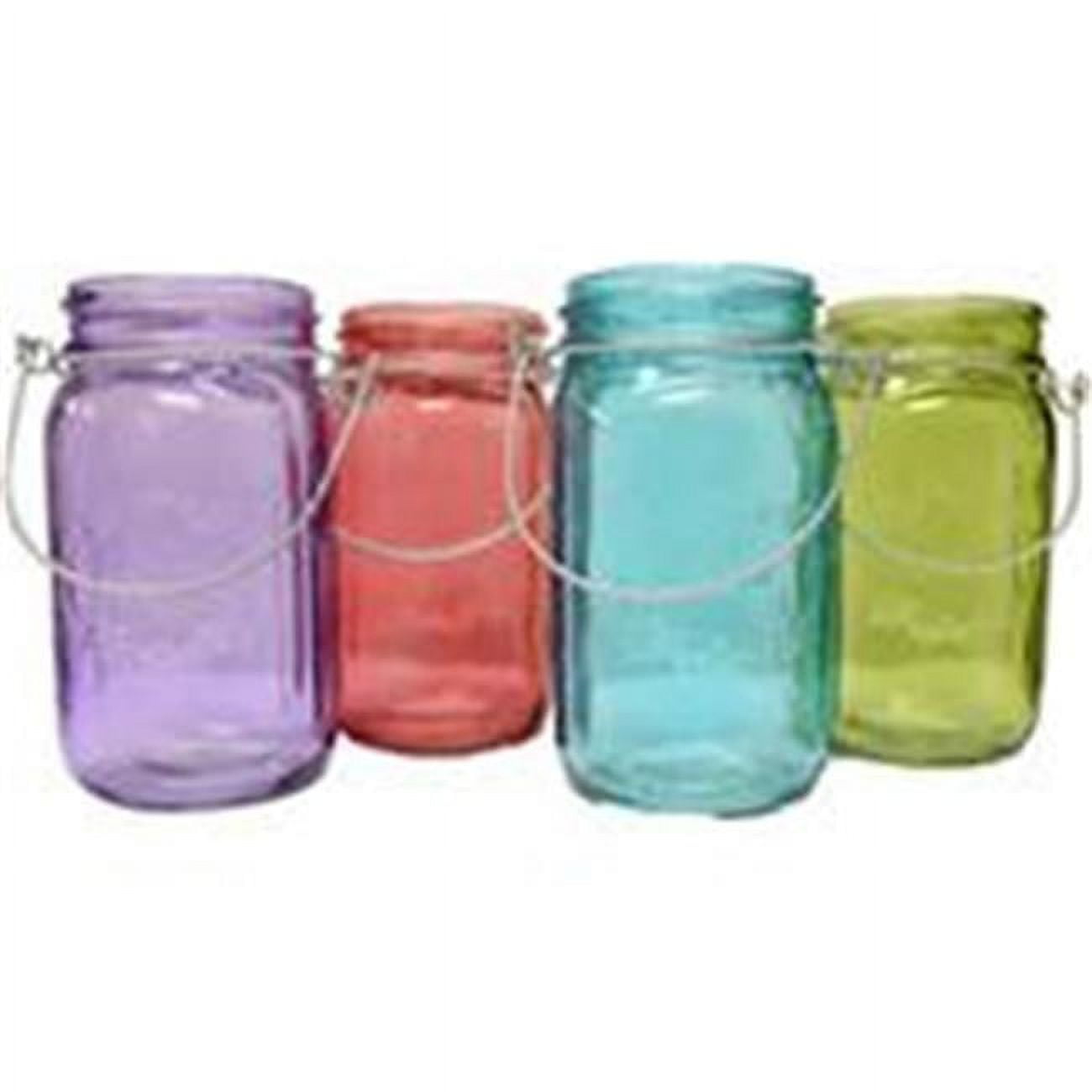Syndicate Sales 052061 Vintage Jar with Metal Hanger, Assorted Colors ...