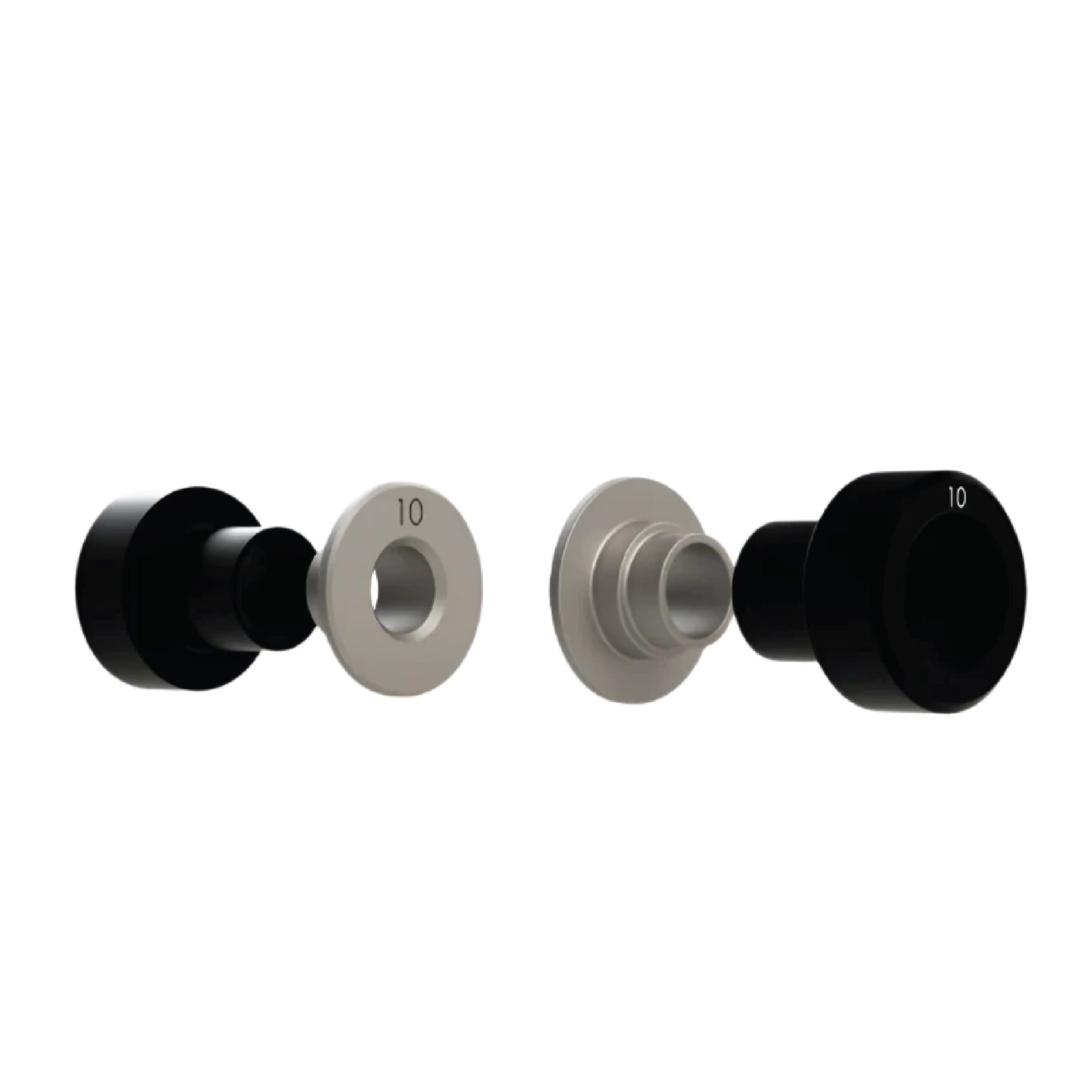 Syndyt BMX Bike Expert Axle Adaptor 10mm - Steel Flange Washers ...