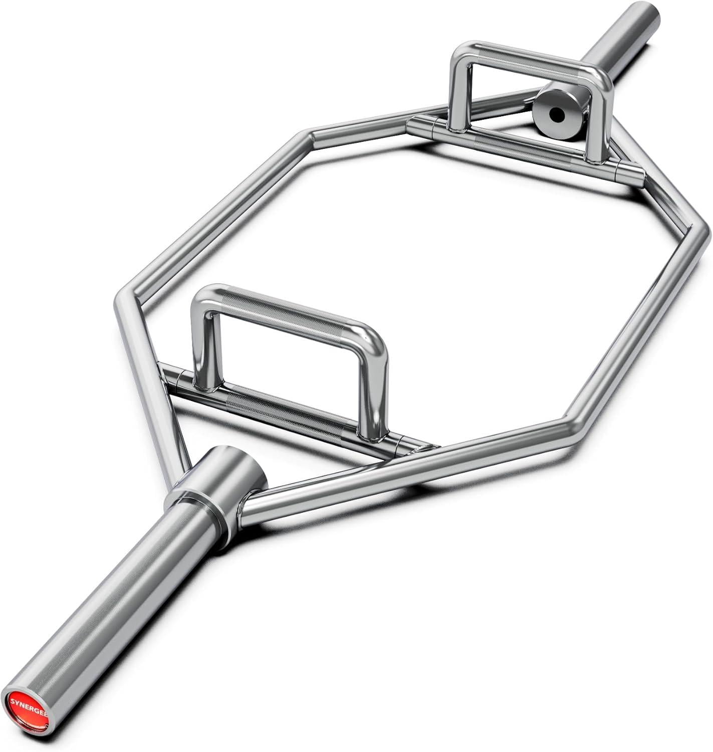 Synergee 20kg and 25kg Chrome or Black Olympic Hex Barbell Trap Bar ...