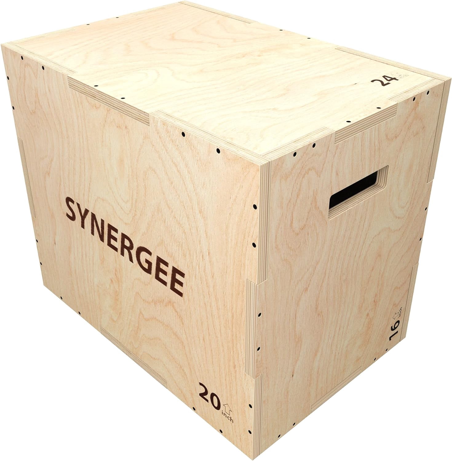 Synergee 3 in 1 Wood Plyometric Box for Jump Training and Conditioning ...