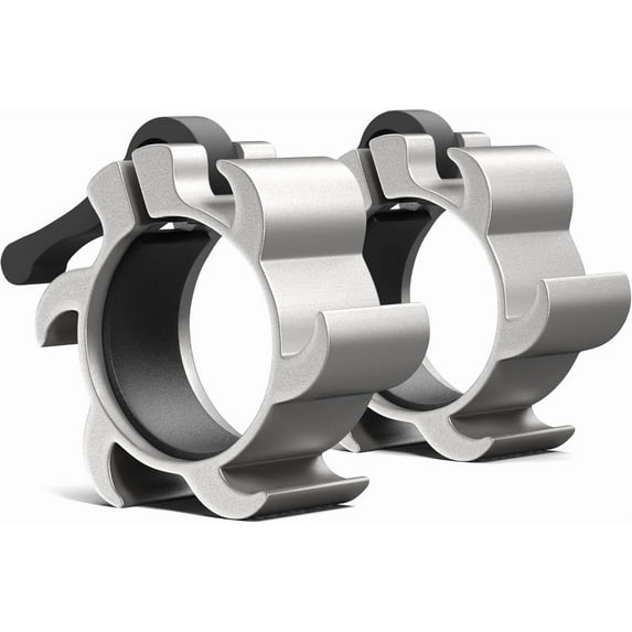 Synergee Barbell Collars - Magnetic or Aluminum – Locking 2" Olympic ...