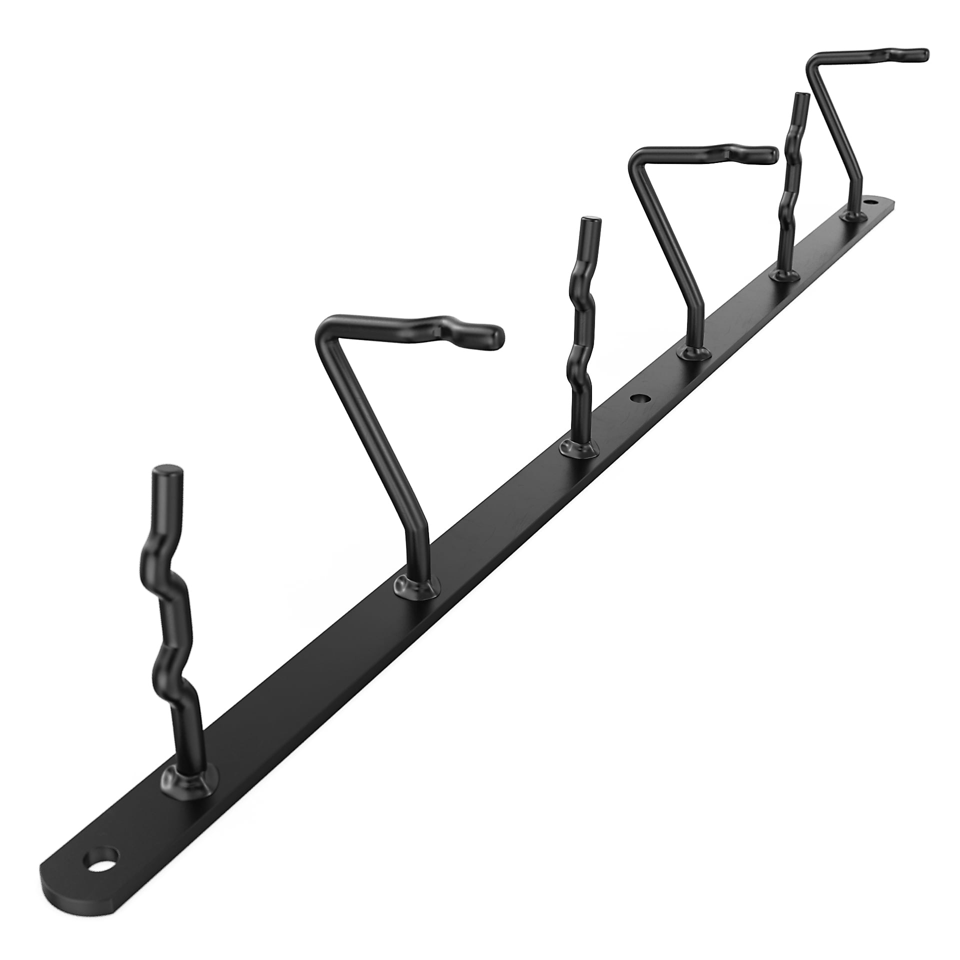 Synergee Gym Pulley Cable Attachment Rack, Wall Mounted Storage for ...