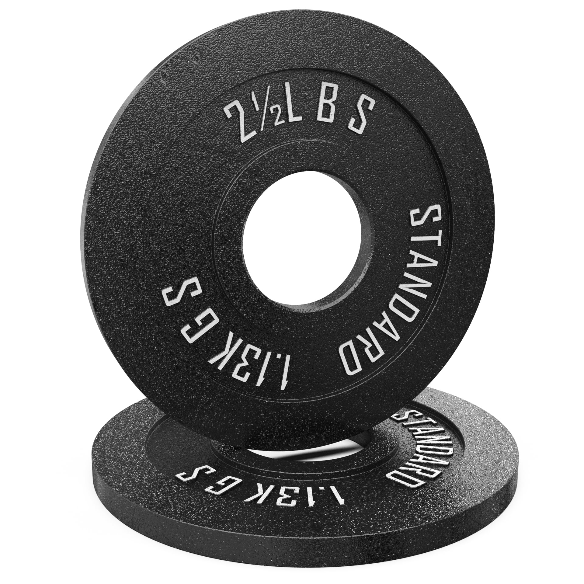 Synergee Standard Metal Weight Plates 2.5 lb Pair. 2” Opening for ...