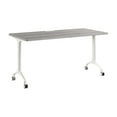 Synergy 60-inch Rectangle Modular Conference Table in Gray - Engineered ...