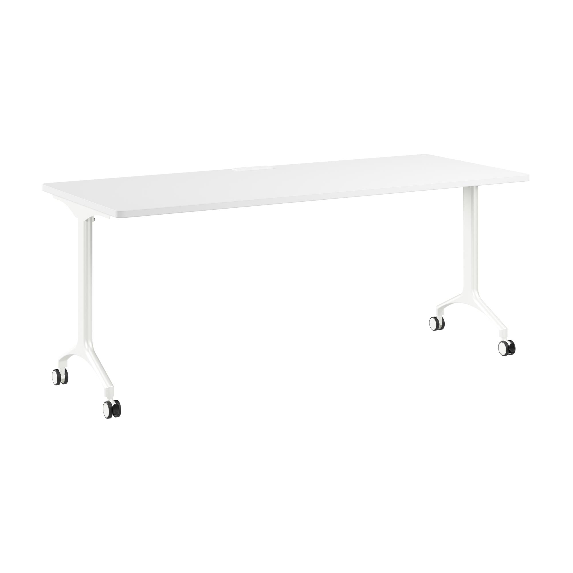 Synergy 72-inch Rectangle Modular Conference Table in White ...