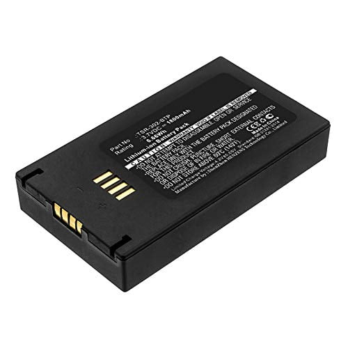 Synergy Digital Remote Control Battery, Works with Crestron TSR-302-BTP ...