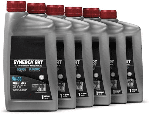 Synergy SRT 5W-30 - Full Synthetic, Friction Modified Engine Oil - 20K ...