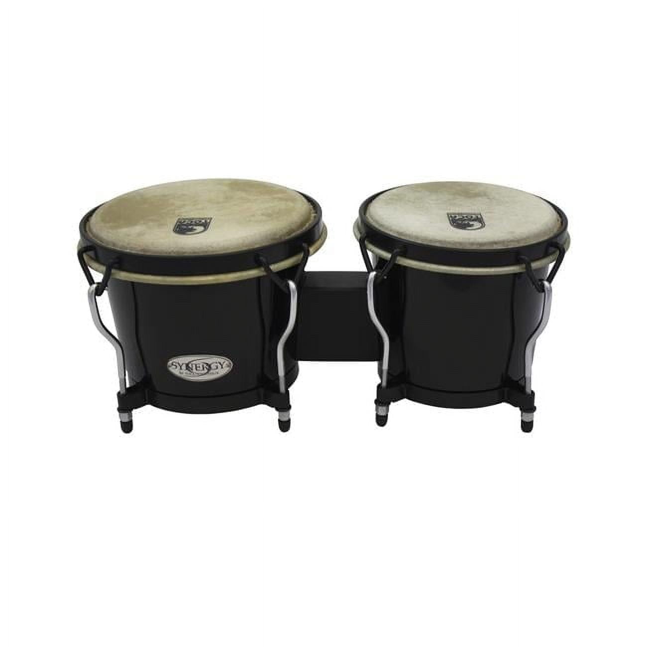 Synergy Synthetic Bongos for Musical Instrument, Black - Walmart.com