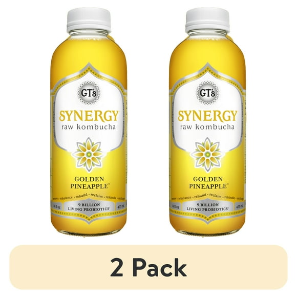 GT's Synergy Kombucha in Bottled Kombucha Tea - Walmart.com