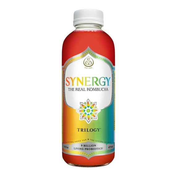 (3 pack) Synergy The Real Kombucha Trilogy, 48 fl oz - Walmart.com