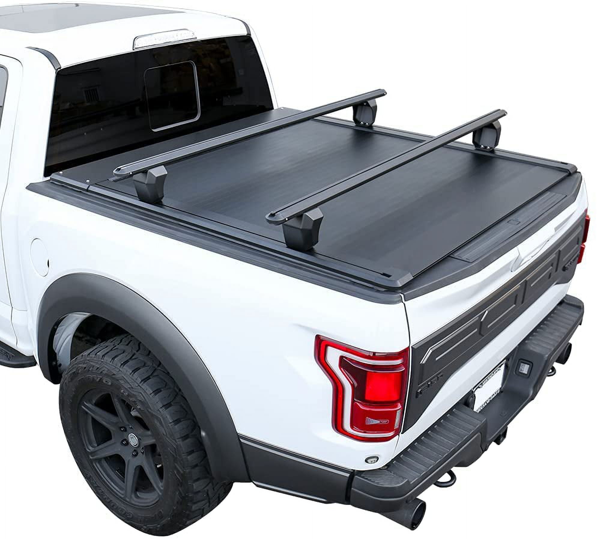 Syneticusa Automatic Retract Hard Tonneau Cover+Crossbar for 2007-2024 ...