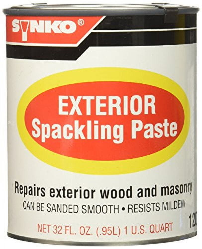 Synkoloid 1204 "Synko" Exterior Spackling Paste, Quart - Walmart.com