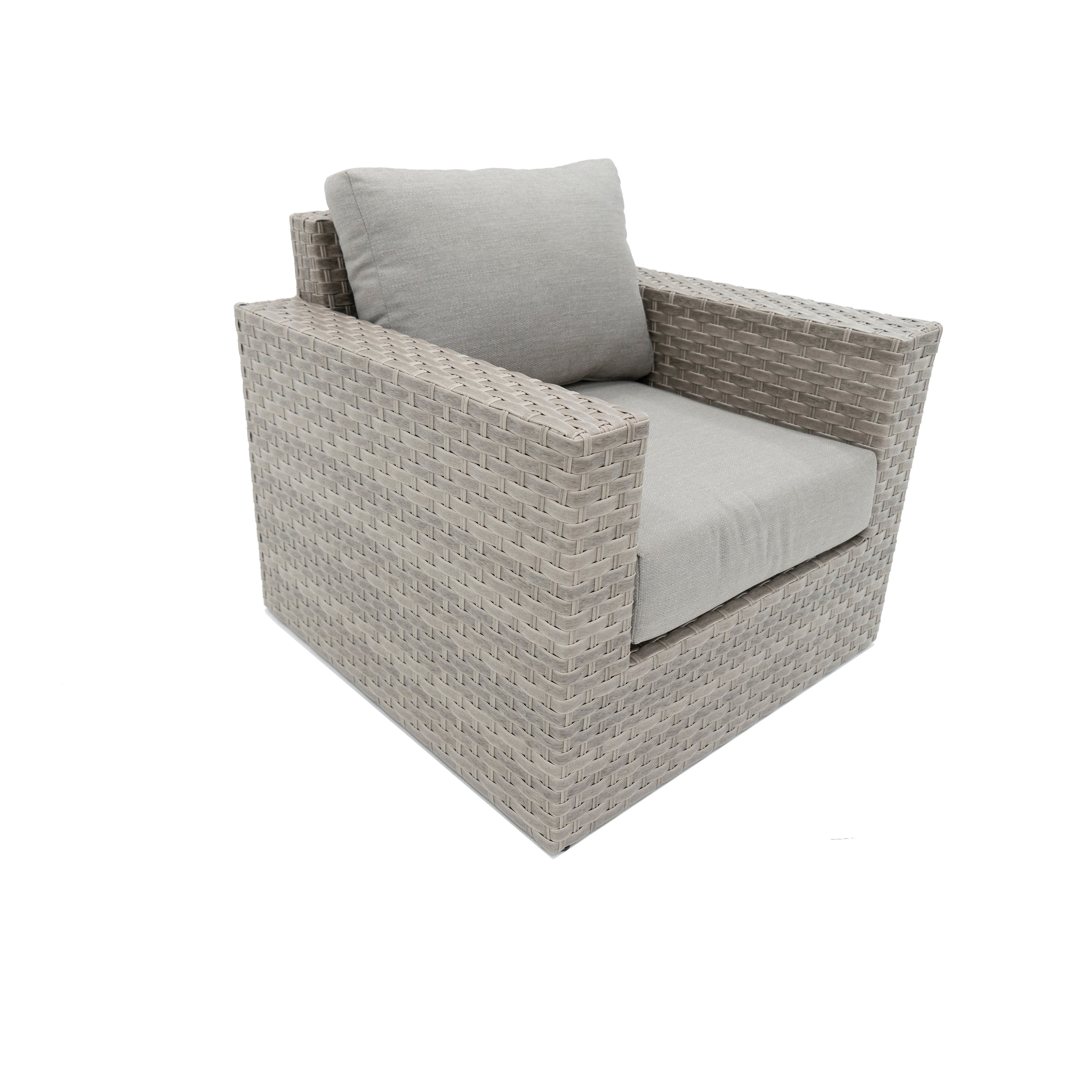 Synlett Avalon Bay 12-piece Deep Seating Set Light Grey - Walmart.com