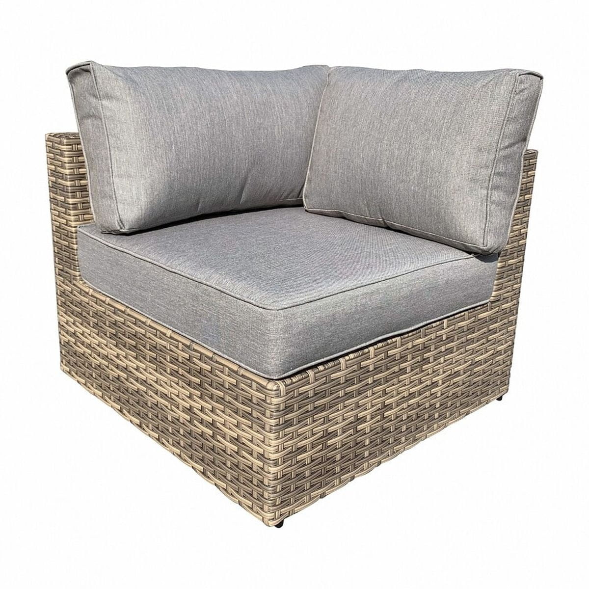 Synlett Ventura 7-Piece Rattan Multi-Chair Seating Group Grey - Walmart.com