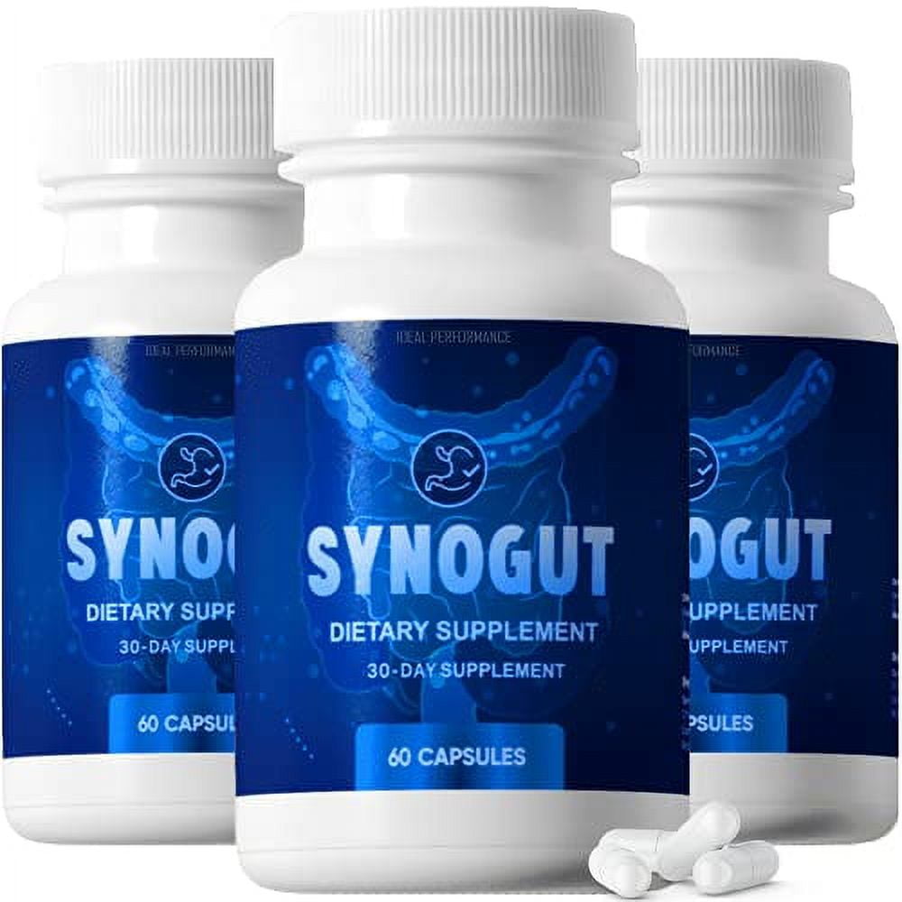 Synogut Dietary Supplement Pills for Gut Health & Stomach Digestive ... Synogut Dietary Supplement Pills for Gut Health & Stomach Digestive ...