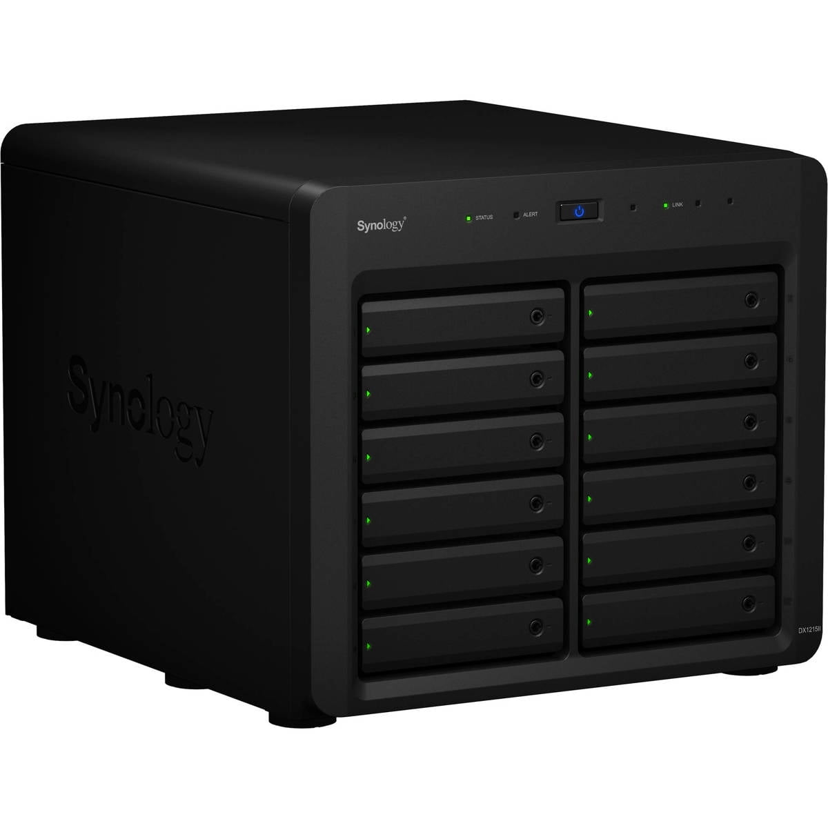 Synology 12 Bay Desktop NAS Expansion Unit DX1215II (Diskless ...