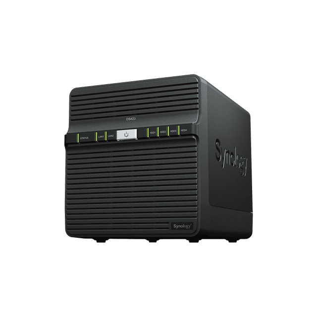 Synology DiskStation DS423 NAS Network Attached Storage, 4-Bay Diskless ...