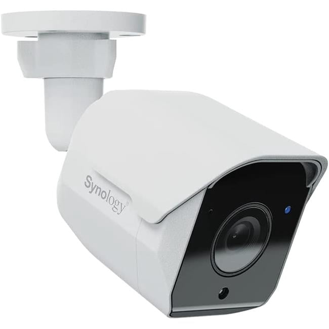 Synology 5MP AI Bullet IP Night Vision IP67 Camera - White - Walmart.com