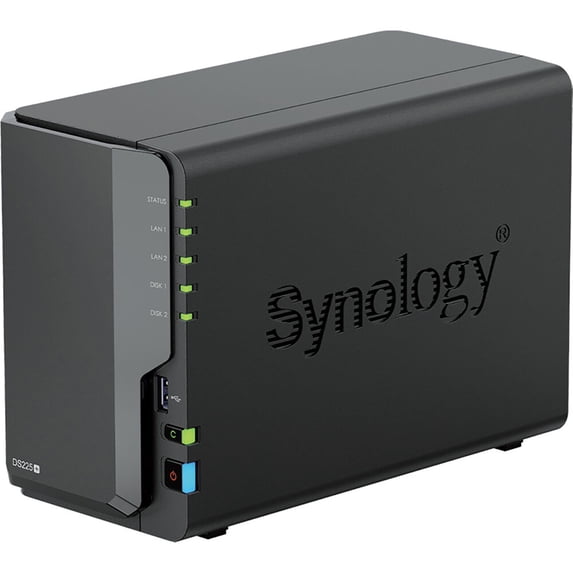 Synology, DiskStation NAS Storage System, DS225+ with 2 GB DDR4 RAM ...