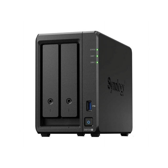 Synology DiskStation DS723+ SAN/NAS Storage System - AMD Ryzen R1600 ...