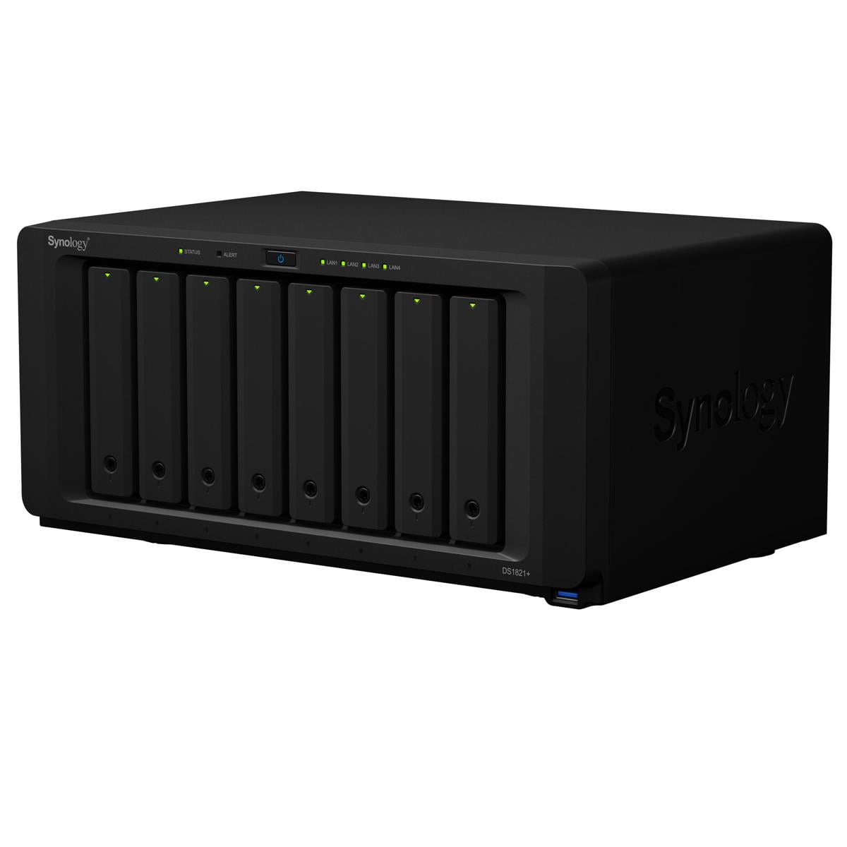 Synology Diskstation DS1821+ 8-Bay NAS Enclosure, Bundle with 8x WD Red ...