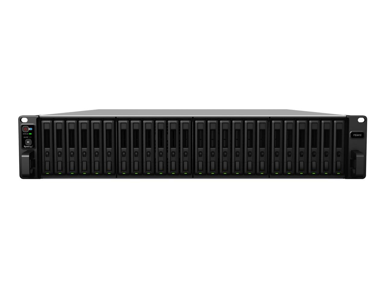 Synology FlashStation FS3410 SAN/NAS Storage System - Intel Xeon D-1541 ...
