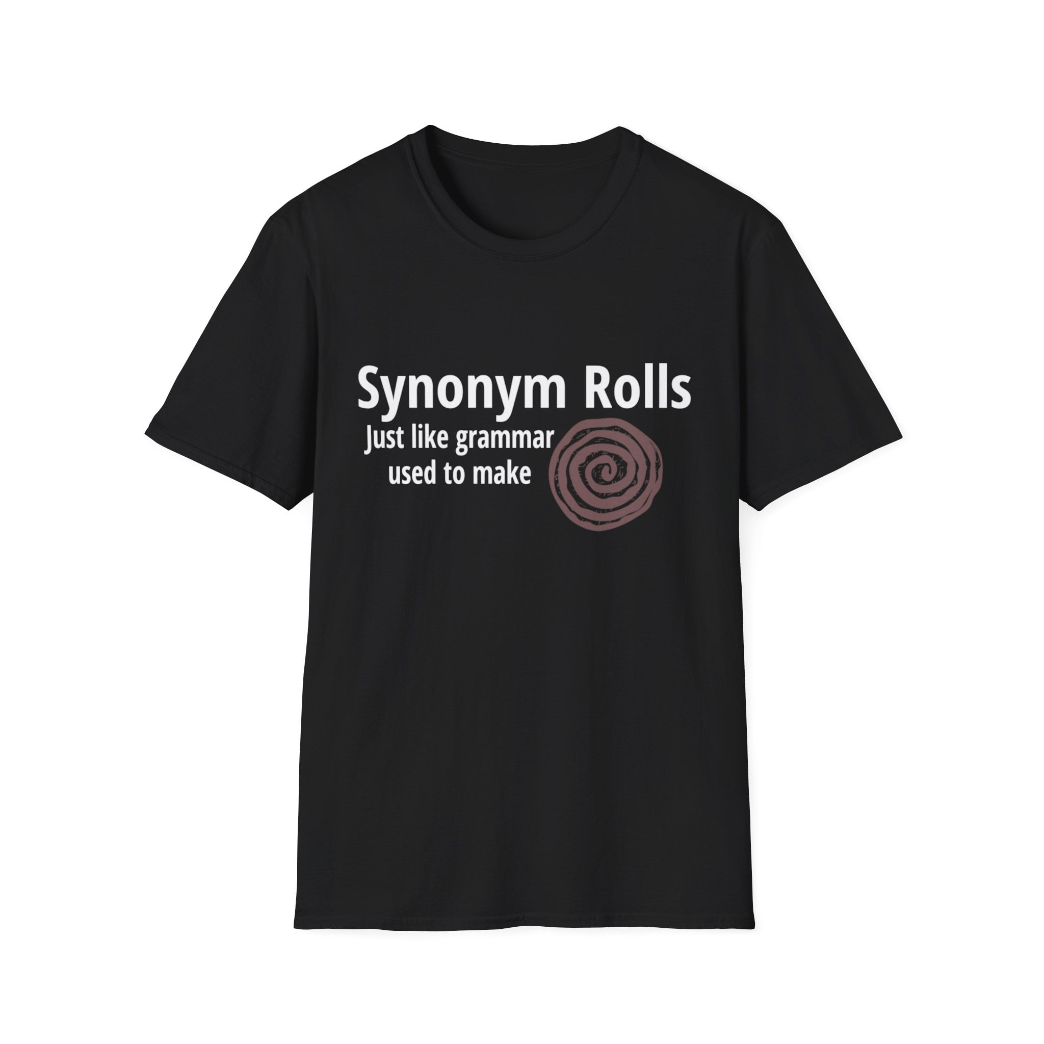 Synonym Cinnamon Roll Lover Grammar Novelty Graphic Tees - Walmart.com