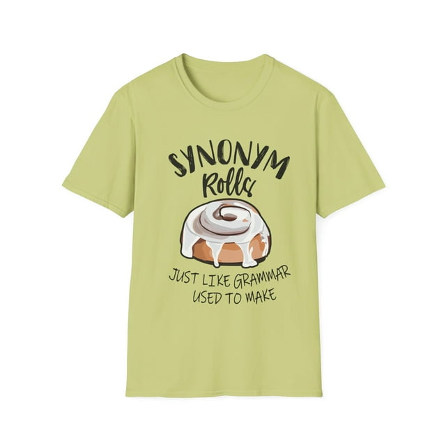 Synonym Rolls Just Like Grammar Used To Make English Teacher Gift ...