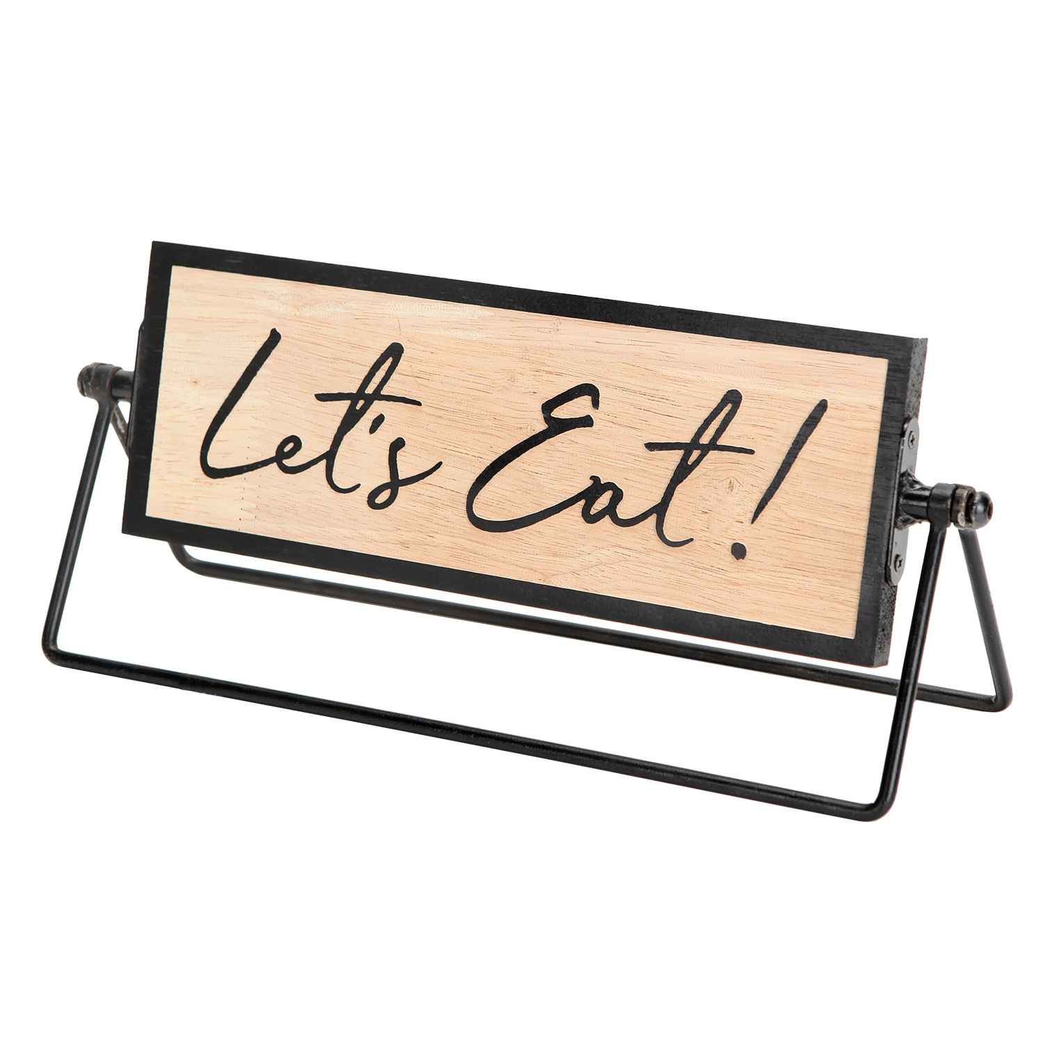 Synovana Rustic Eat Sign Farmhouse Decorative Table Wooden Sign Decor ...
