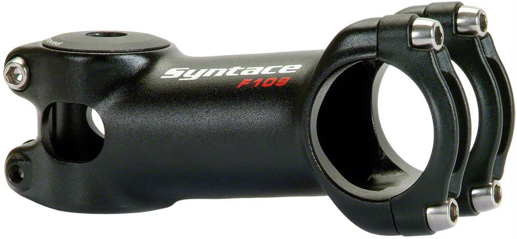 Syntace Force 107 Stem - 75mm, 31.8 Clamp, +/-6, 1 1/8", Alloy, Black ...