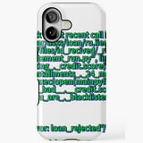 Syntax Error Digital Code Computer Graphic Design Case with iPhone 17 ...