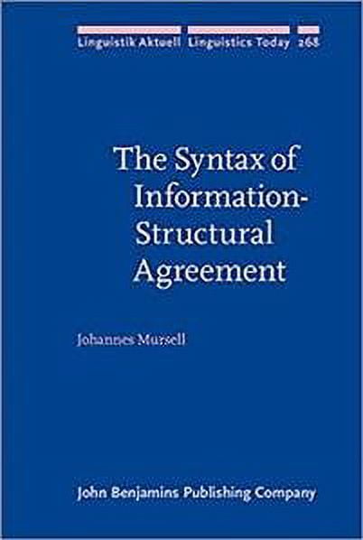 Syntax Of Information-Structural Agreement - Walmart.com