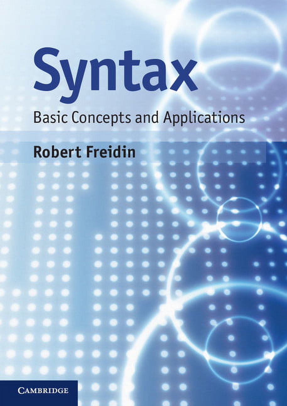 Syntax, (Paperback) - Walmart.com