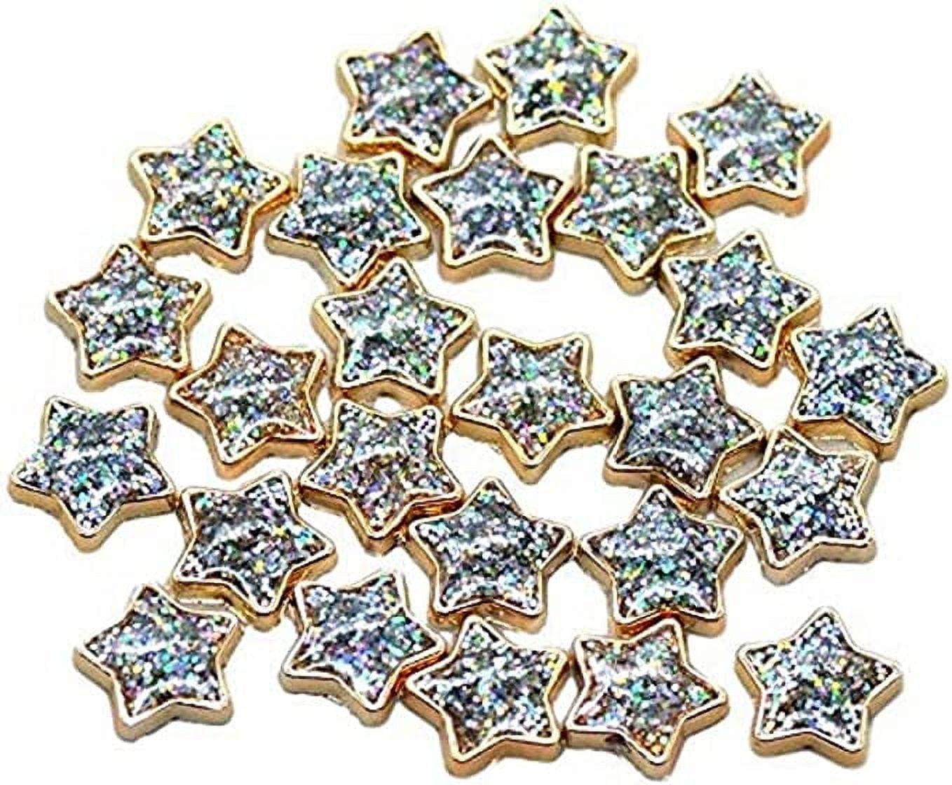 Syntego 25-Piece Gold Resin Scrapbooking Embellishments - Walmart.com