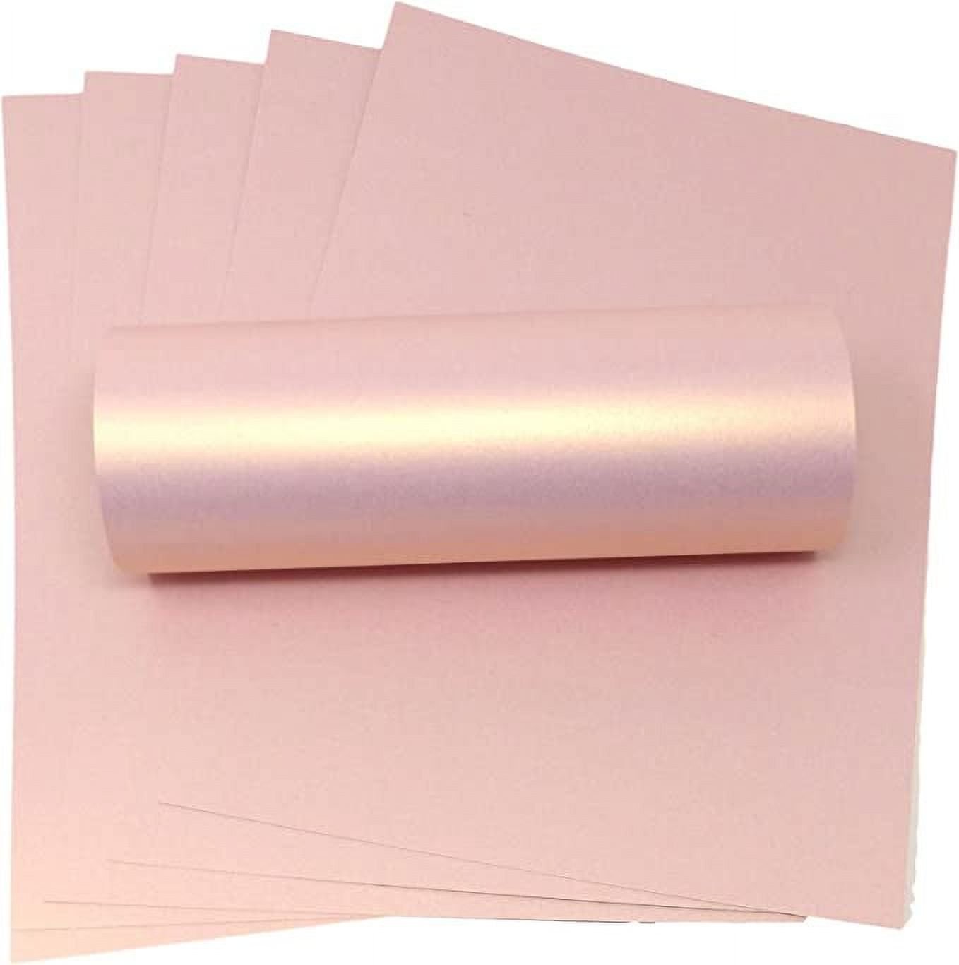 Syntego A4 Paper Rose Gold Pearlescent Shimmer Decorative 120gsm/32lb ...