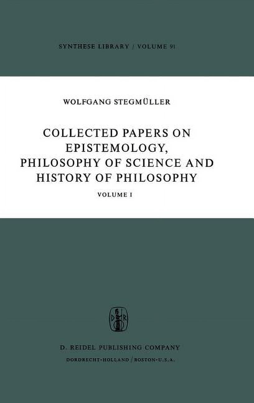 Synthese Library Collected Papers on Epistemology, Philosophy of ...